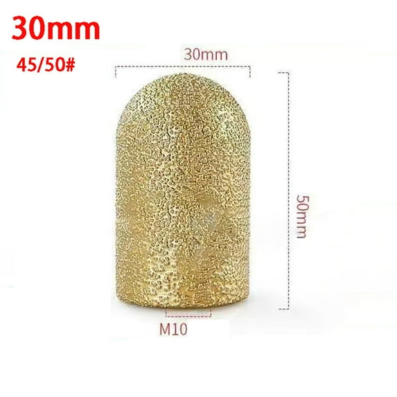 Diamond Brazed Finger Bit Grinding Wheel Milling Cutter Trimming ...