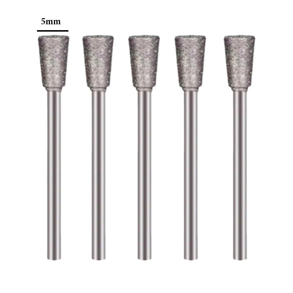 Diamond Burr Grinding Tool Set 5Pcs For Various Craft Applications 2 ...