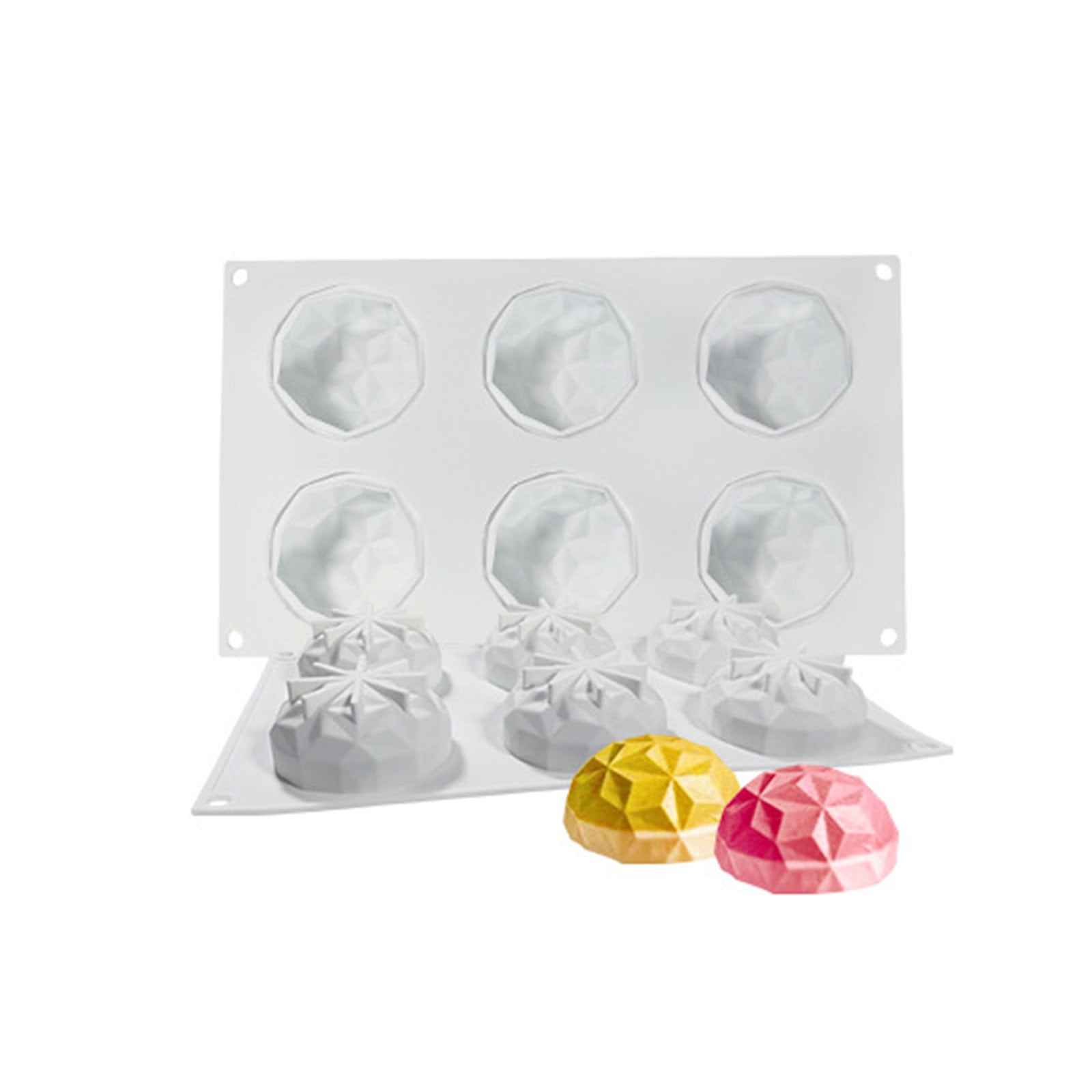 Diamond Cake Muffin Chocolate Cookie Baking Mold Pan, DIY Baking Tool ...