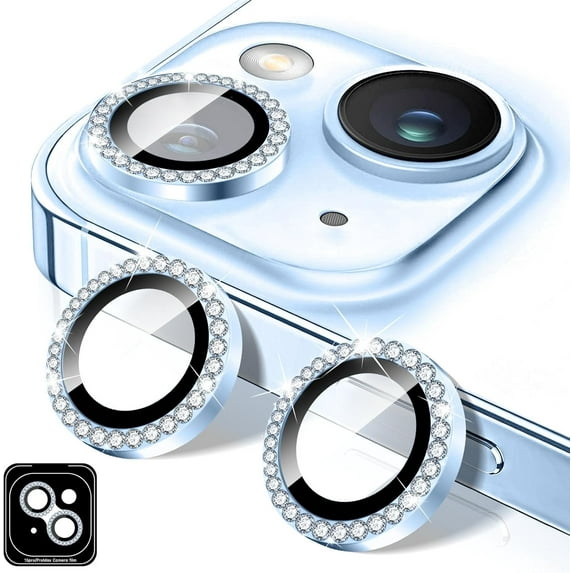 Diamond Camera Lens Protector Compatible for iPhone 16 Pro/16 Pro Max ...