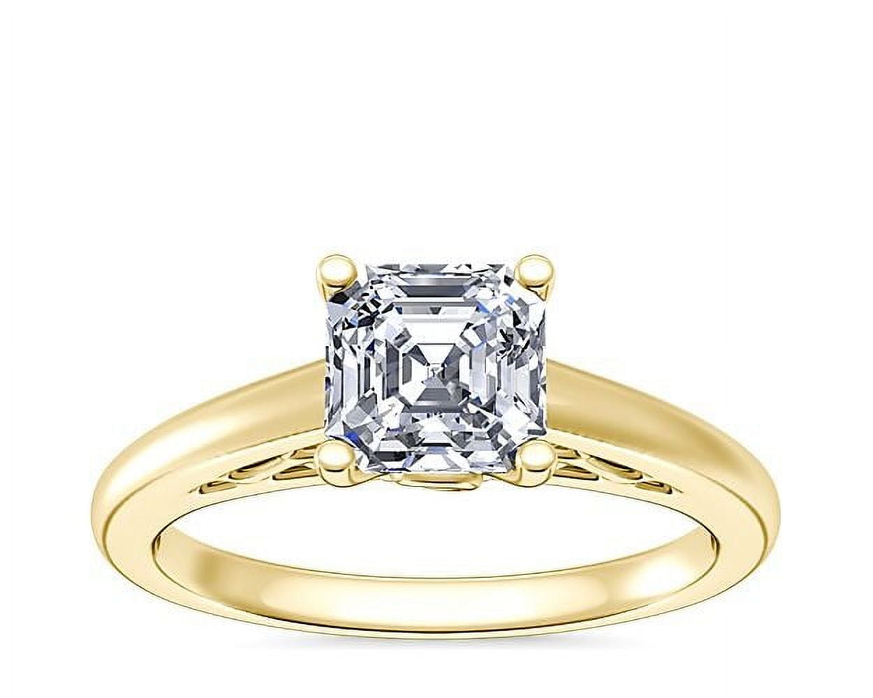 Diamond-Capitals 2.00 Ct Asscher Cut IGI Certified Lab Grown Diamond ...