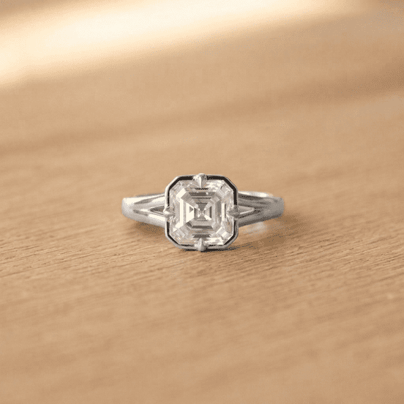 Diamond-Capitals 2.00 tcw Latest Asscher Cut Solitaire IGI Certified ...