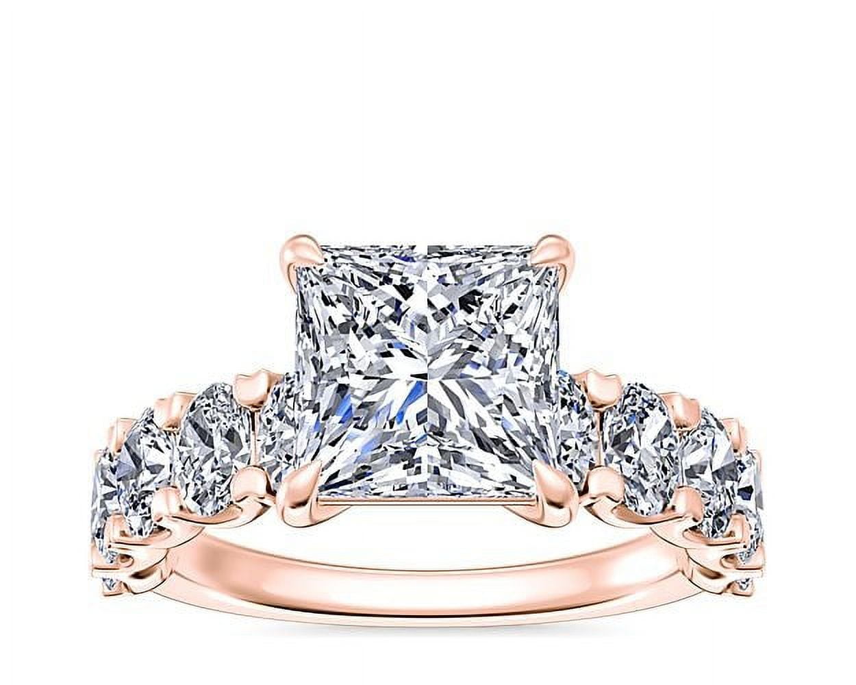 Diamond-Capitals 3.00 Ct Brilliant Princess Shape IGI Certified Lab ...