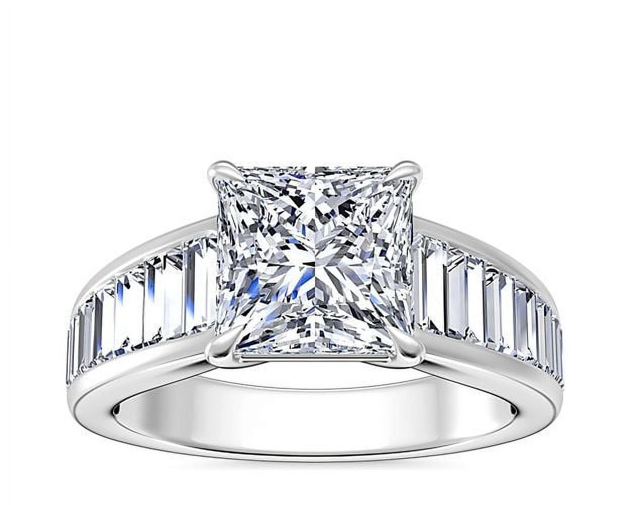 Diamond-Capitals 3.00 Ct Trendy Princess Cut IGI Certified Lab Grown ...