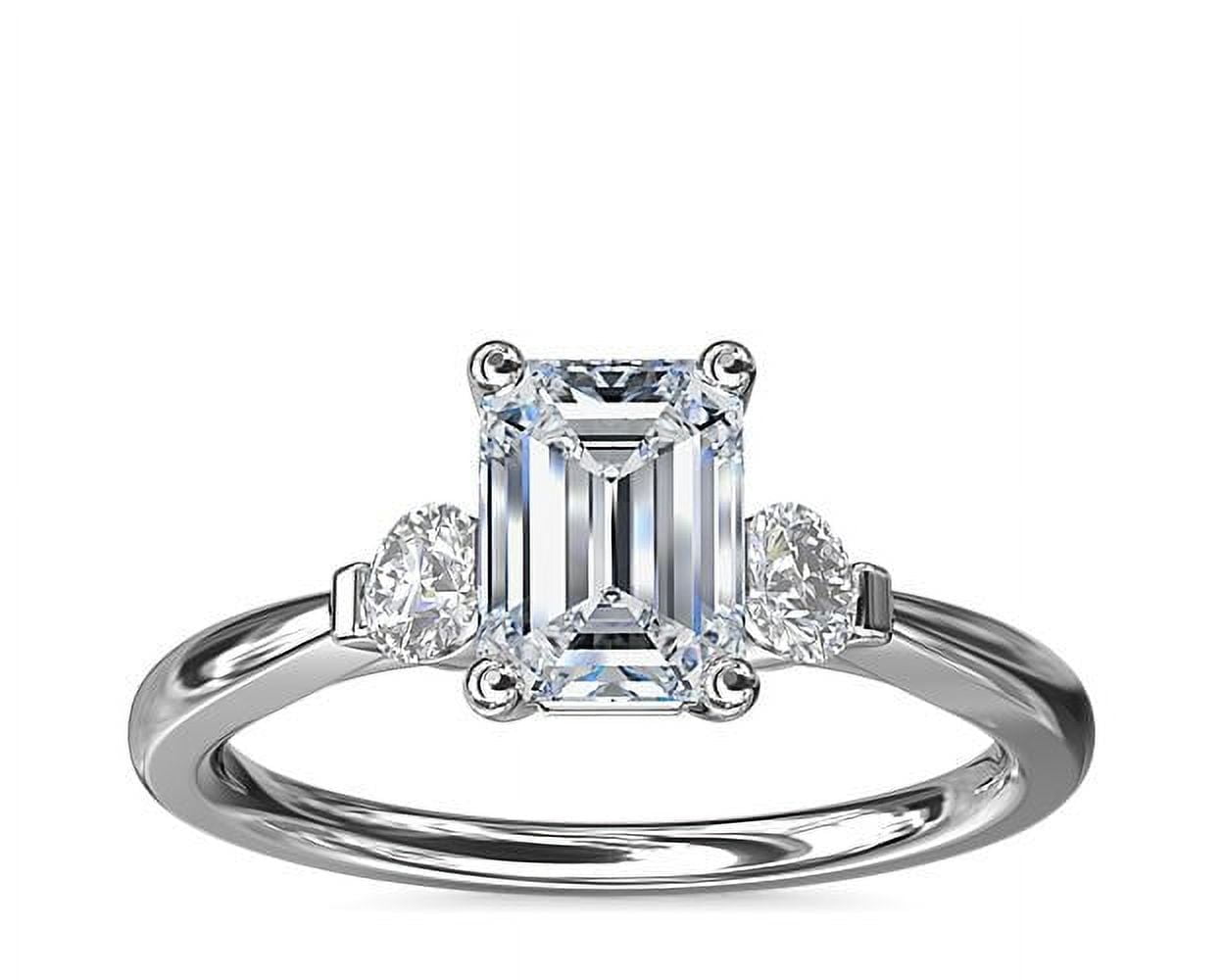 Diamond-Capitals IGI Certified 2.20 Ct Brilliant Emerald Cut Lab Grown ...