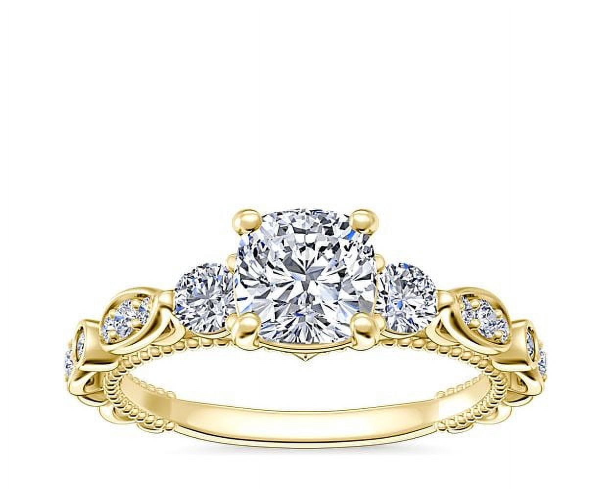 Diamond-Capitals IGI Certified 2.30 Carat Classy Cushion Cut Lab Grown ...