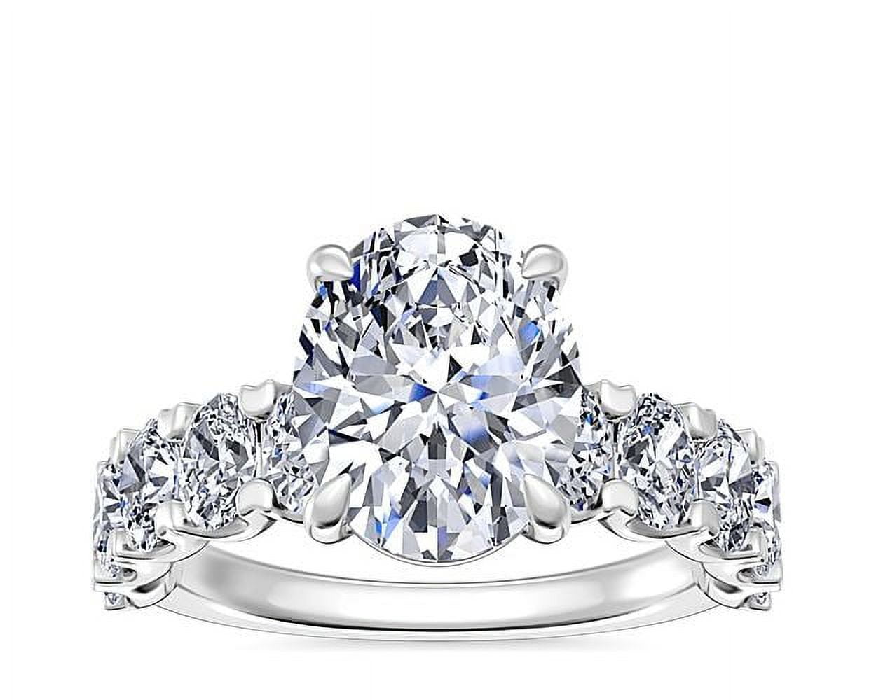 Diamond-Capitals Natural 3.00 Carat Classy Oval Cut Diamond (F-G/VS1 ...