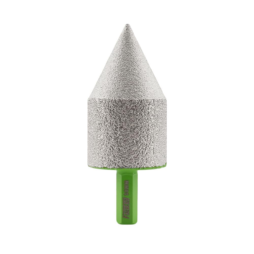 Diamond Chamfer Milling Bit - Tile Cone Bit for Beveling 1-3/8" with ...