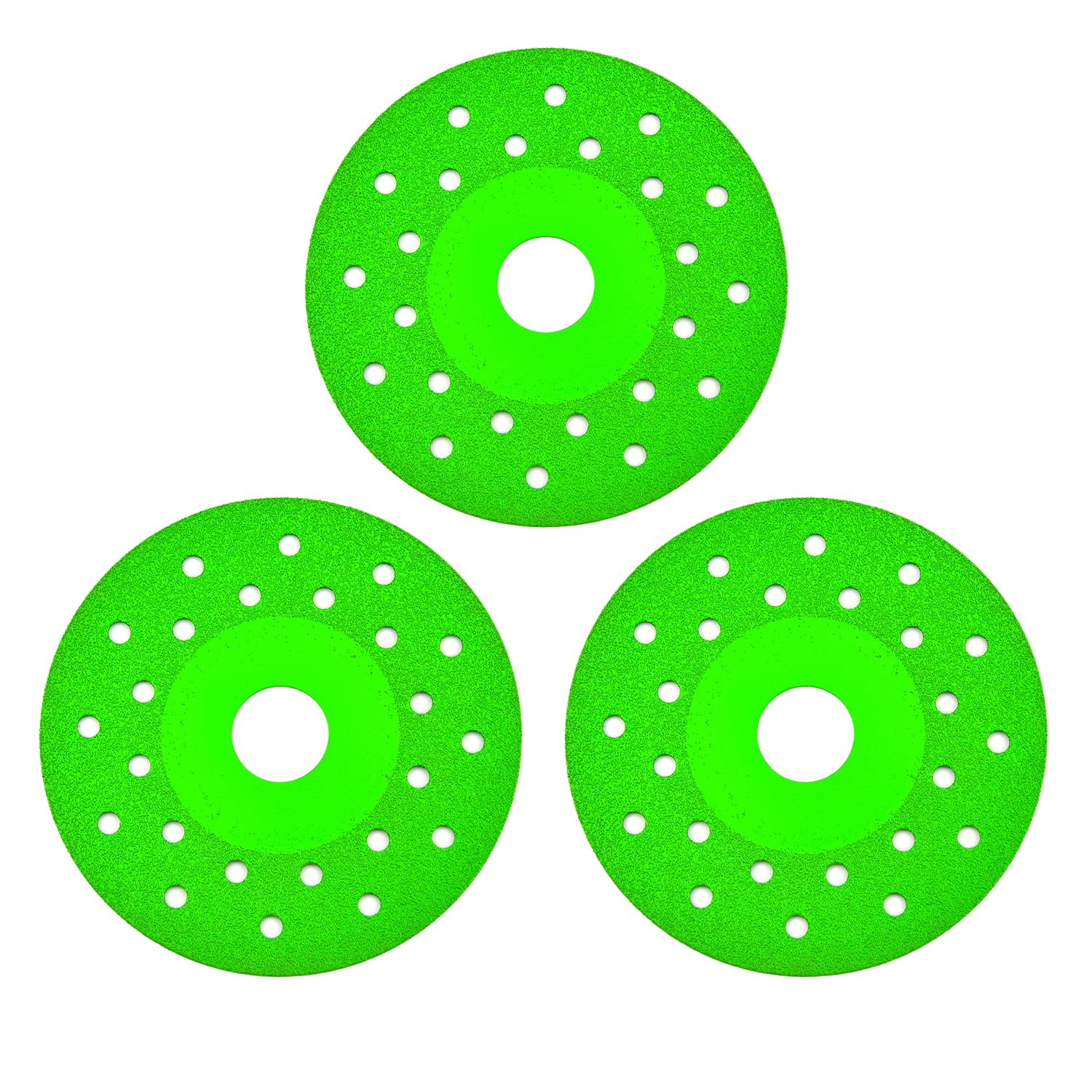 Diamond Chamfered Saw Blades, 3 Pcs Rock Slab Grinding Disc,4 Inch ...