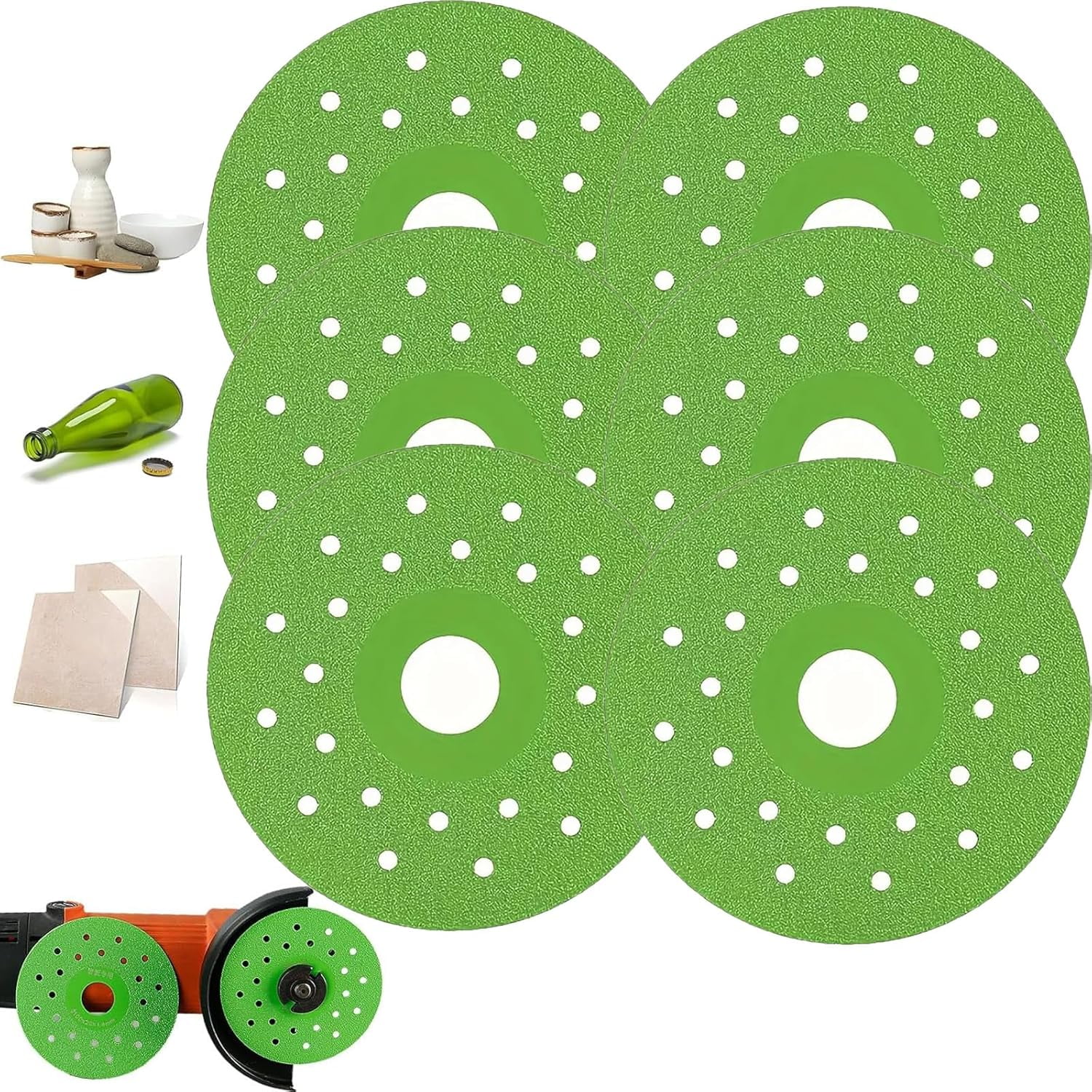 Diamond Chamfered Saw Blades for Cutting and Grinding Tile and Marble ...