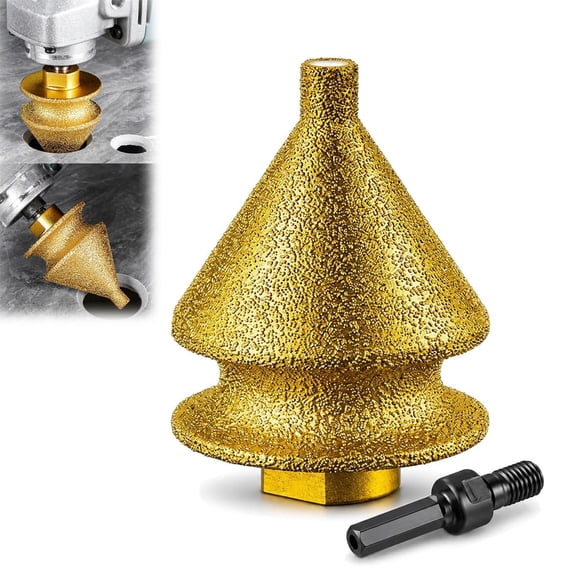 Diamond Chamfering Bit for Angle Grinder, Multi-Function Brazed Diamond ...