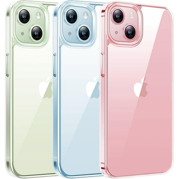 Diamond Clear Designed for iPhone 15 Case [Never Yellowing] [Military ...