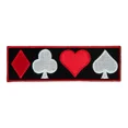 Diamond Club Heart Spade Patch, Playing Card Patches - Walmart.com