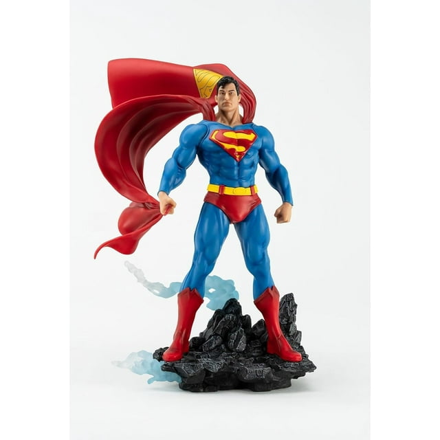 Diamond Comic Collectible PVC and ABS Superman Action Figure, Red and ...