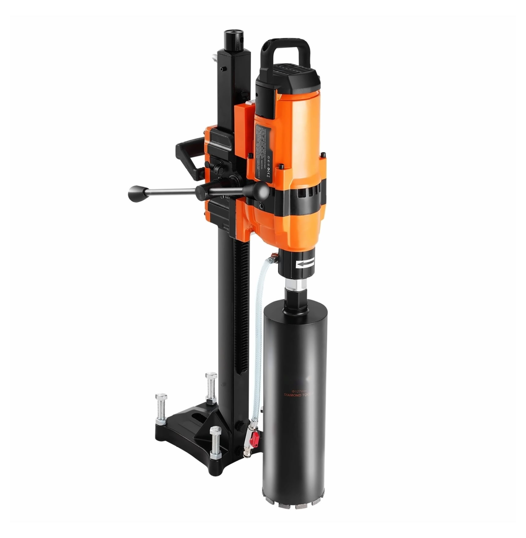 Diamond Core Drill Machine 3500W 0.8-11.8in, Concrete Core Drill Rig ...