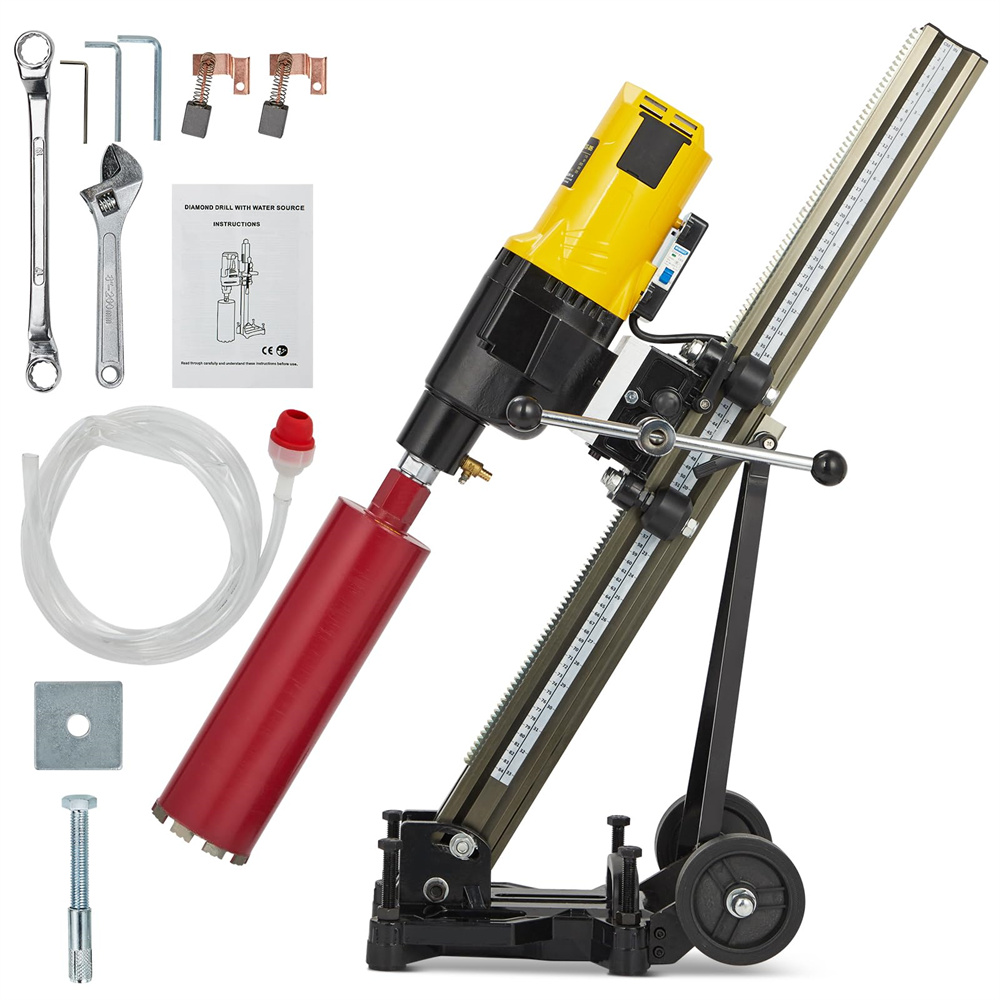 Diamond Core Drilling Machine, 8"/10"/12" Wet & Dry Concrete Core Drill ...