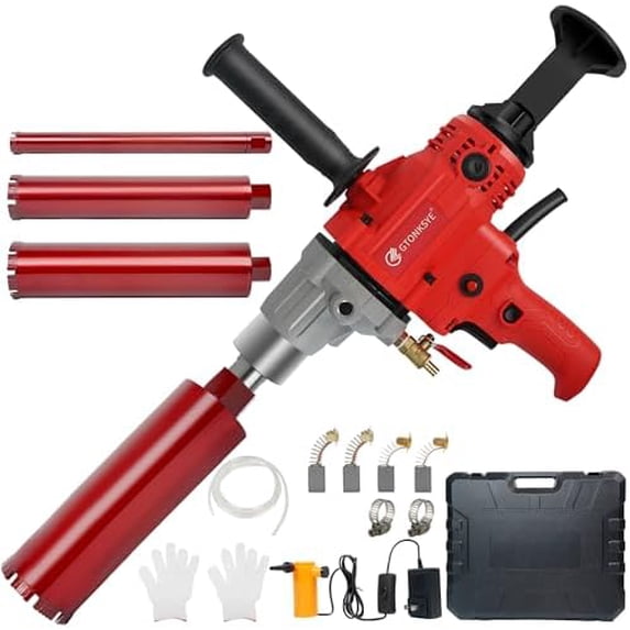 Diamond Core Drilling Machine, Handheld Dry and Wet Core Drill Rig, 1-1 ...
