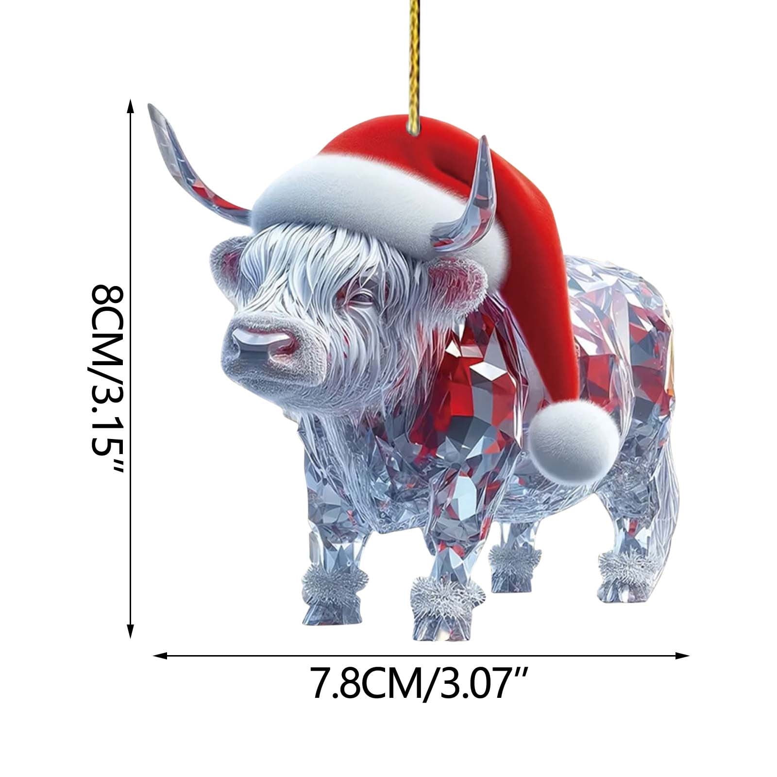 Diamond Crystal Critter Colourful Acrylic Car Interior Decorations ...
