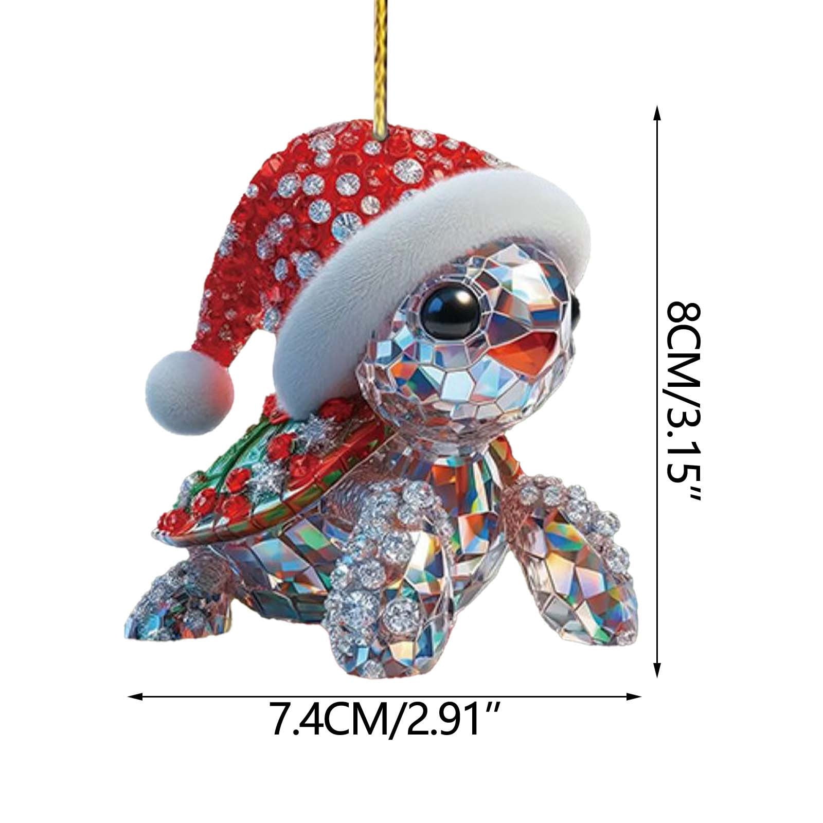 Diamond Crystal Critter Colourful Acrylic Car Interior Decorations ...
