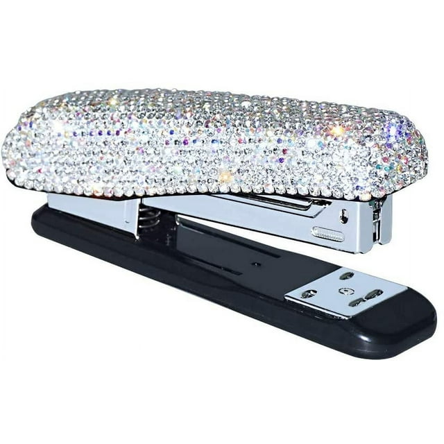 Diamond Crystal Handmade Bling Dazzling Stapler for Office, School, or ...