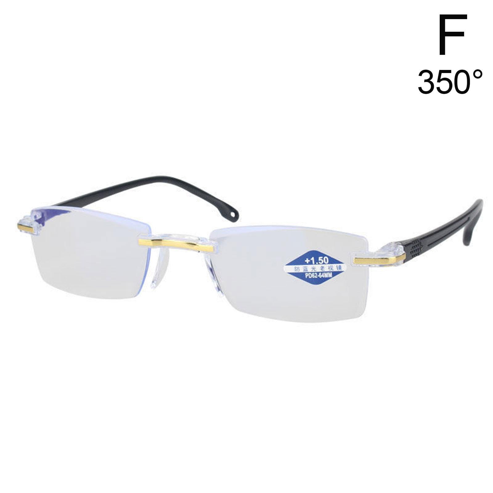 Diamond-Cut Bifocal Progressive Anti-blue Eyewear Ultralight Reading ...