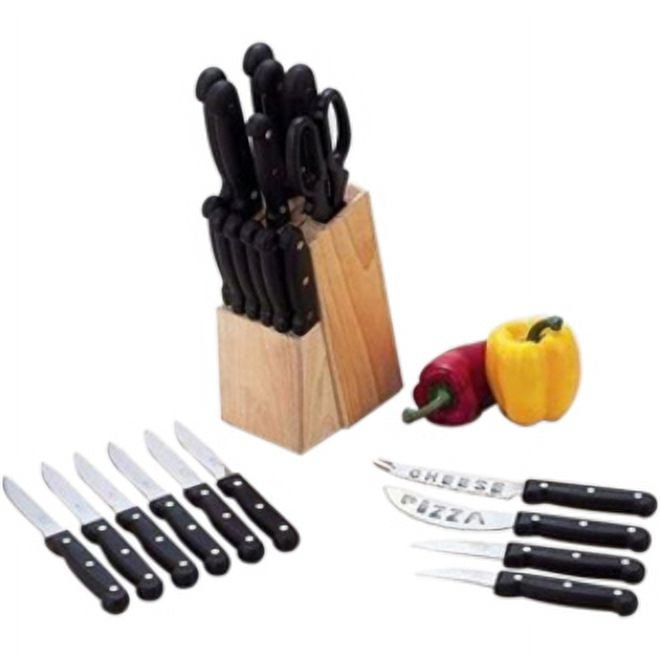 Diamond Cut Cutlery Set - Walmart.com