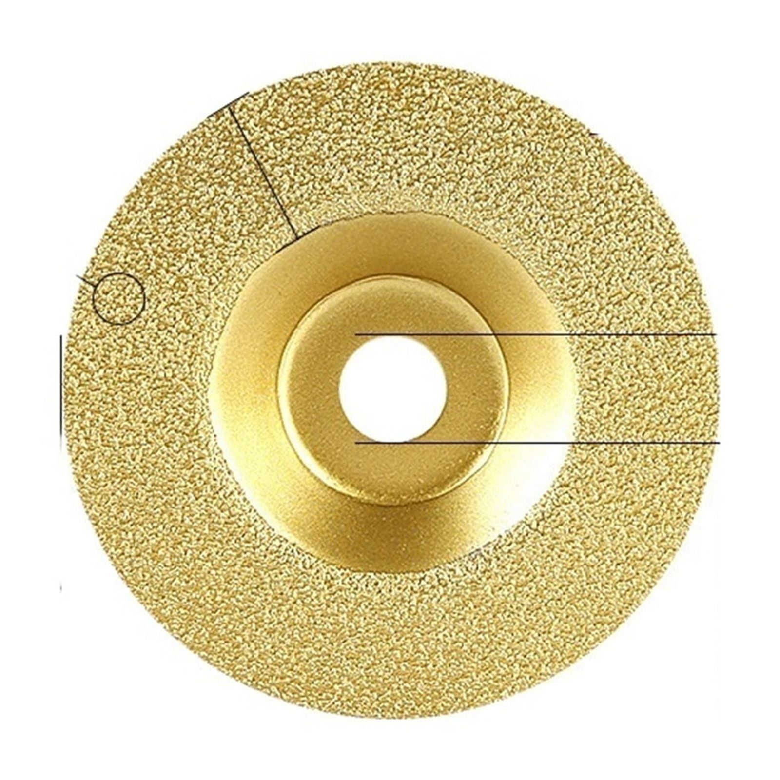 Diamond Cutting Piece Marble Brazing Bowl Grinding Piece Quartz Stone ...