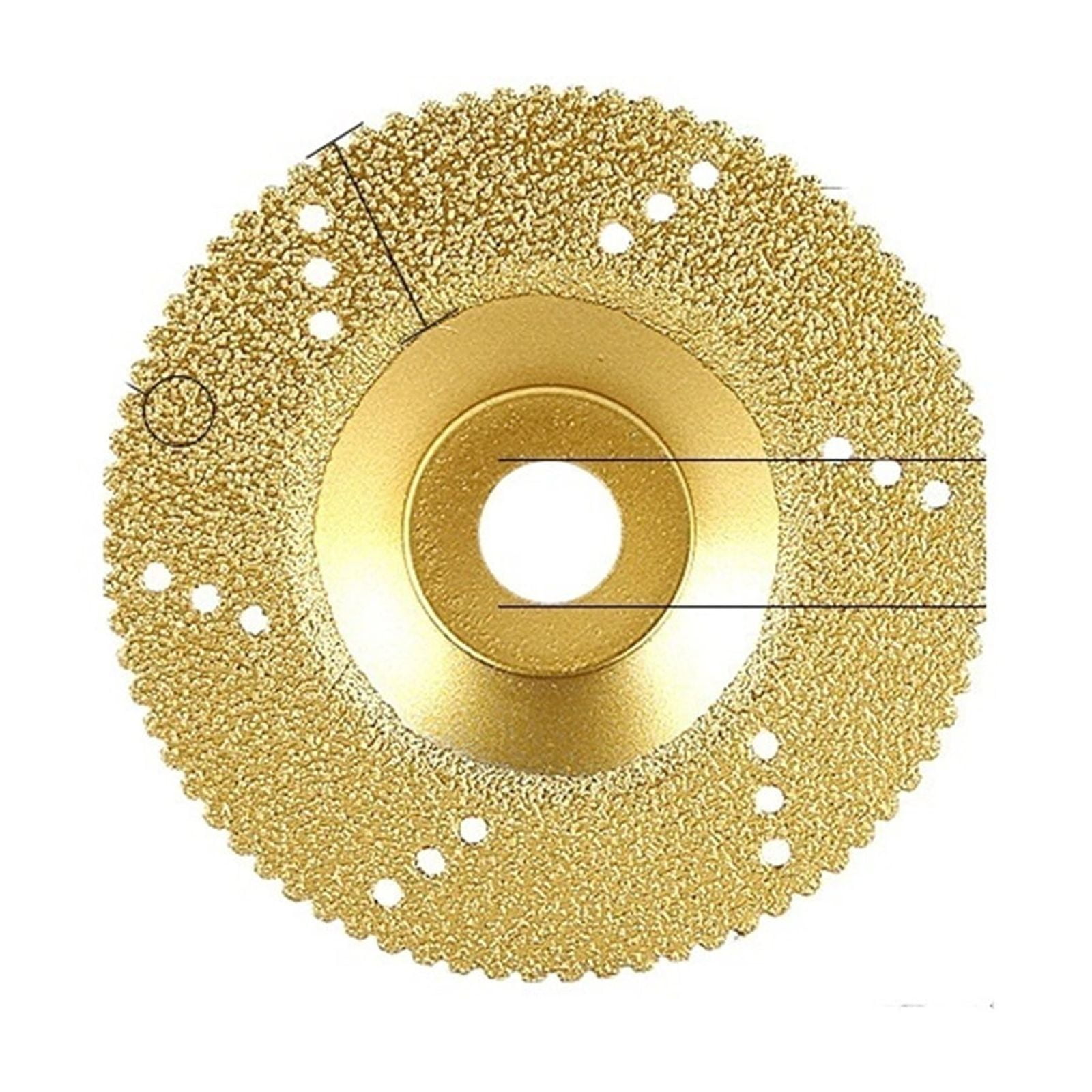 Diamond Cutting Piece Marble Brazing Bowl Grinding Piece Quartz Stone ...