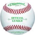Diamond Dol-1 Official League Leather Baseballs 12 Ball Pack - Walmart.com