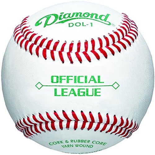 Diamond Dol-1 Official League Leather Baseballs 12 Ball Pack - Walmart.com