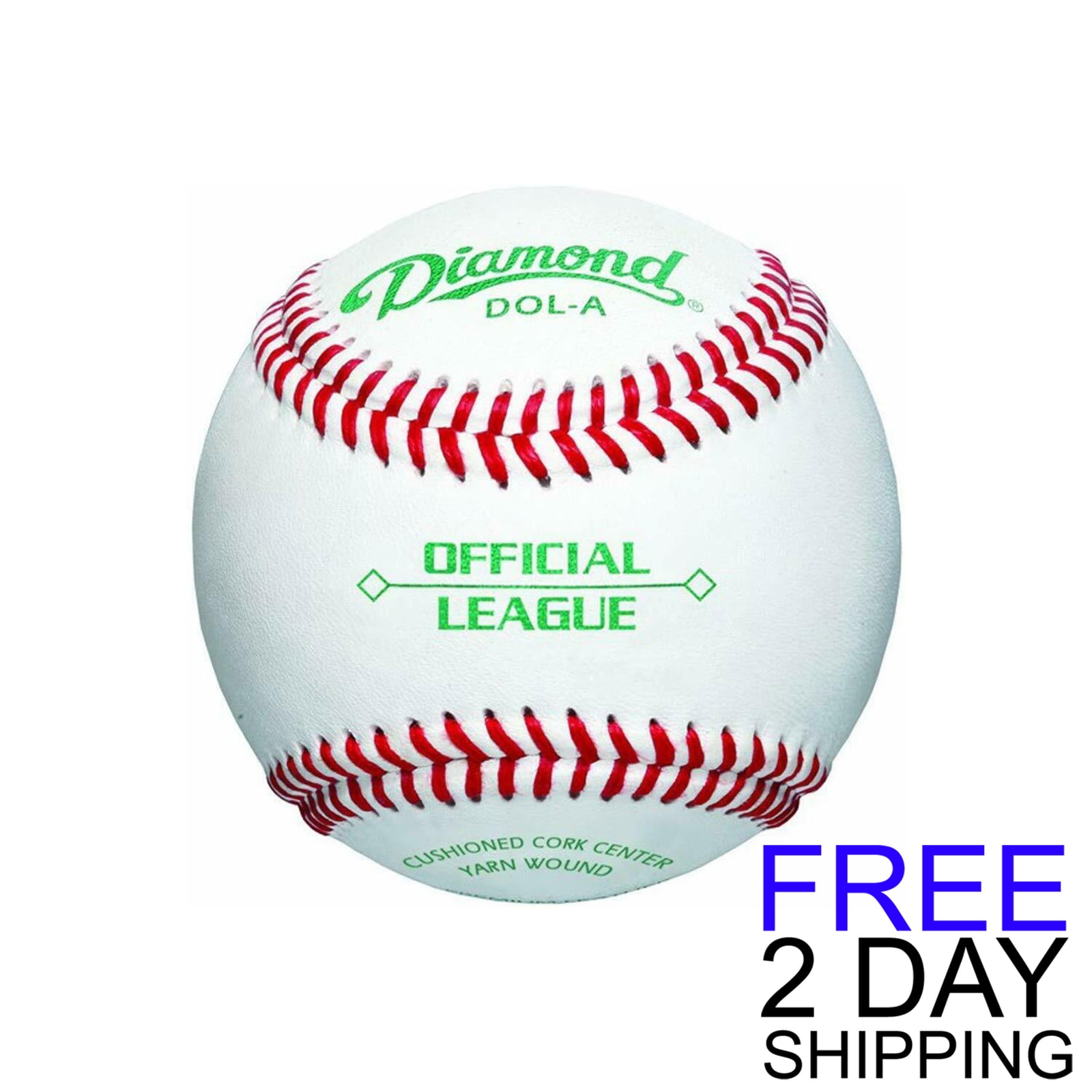 Diamond Dol-A Official League Leather Baseballs 12 Ball Pack - Walmart.com