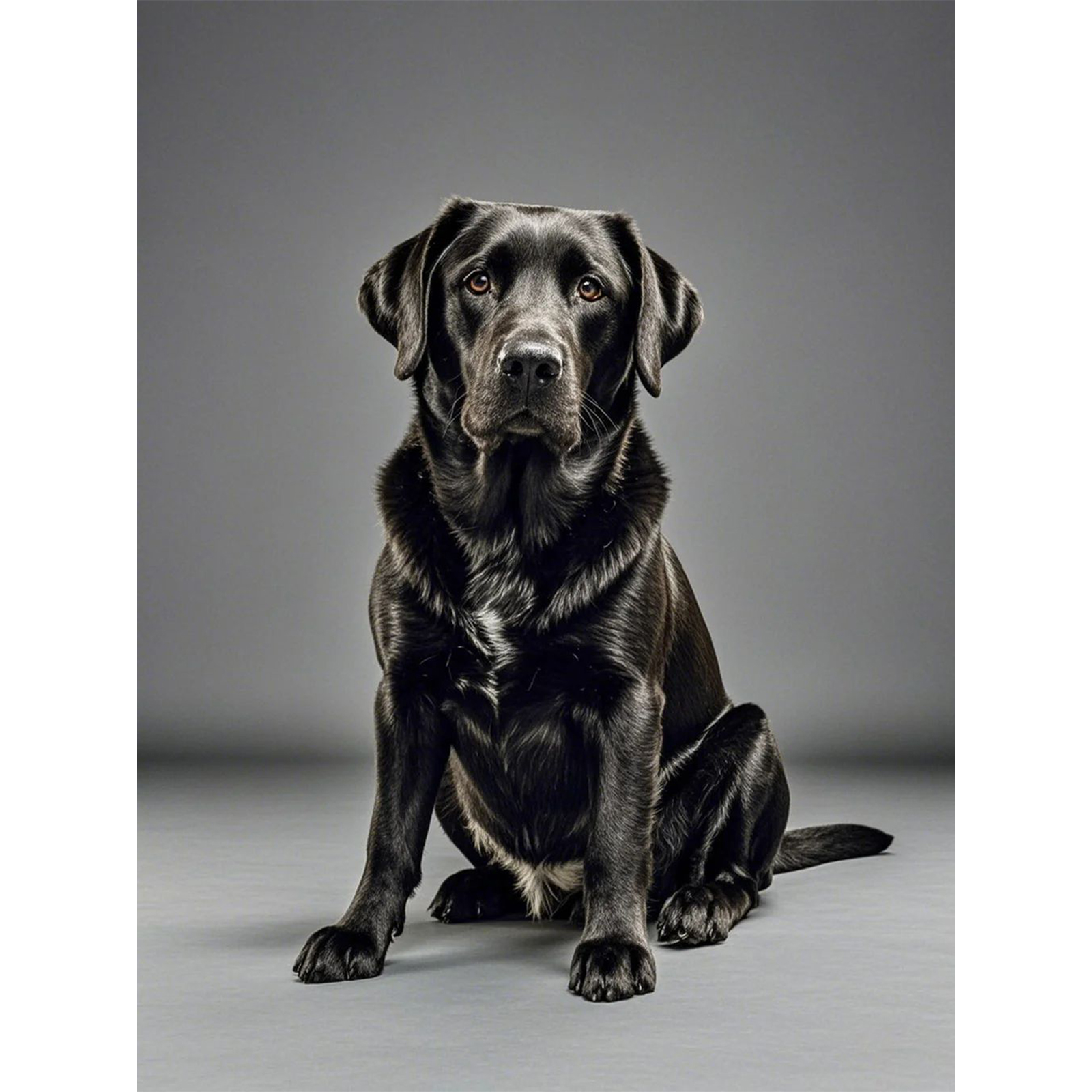 Diamond Dots Painting Black Labrador Retriever 5D Diamond Art DIY Kits ...