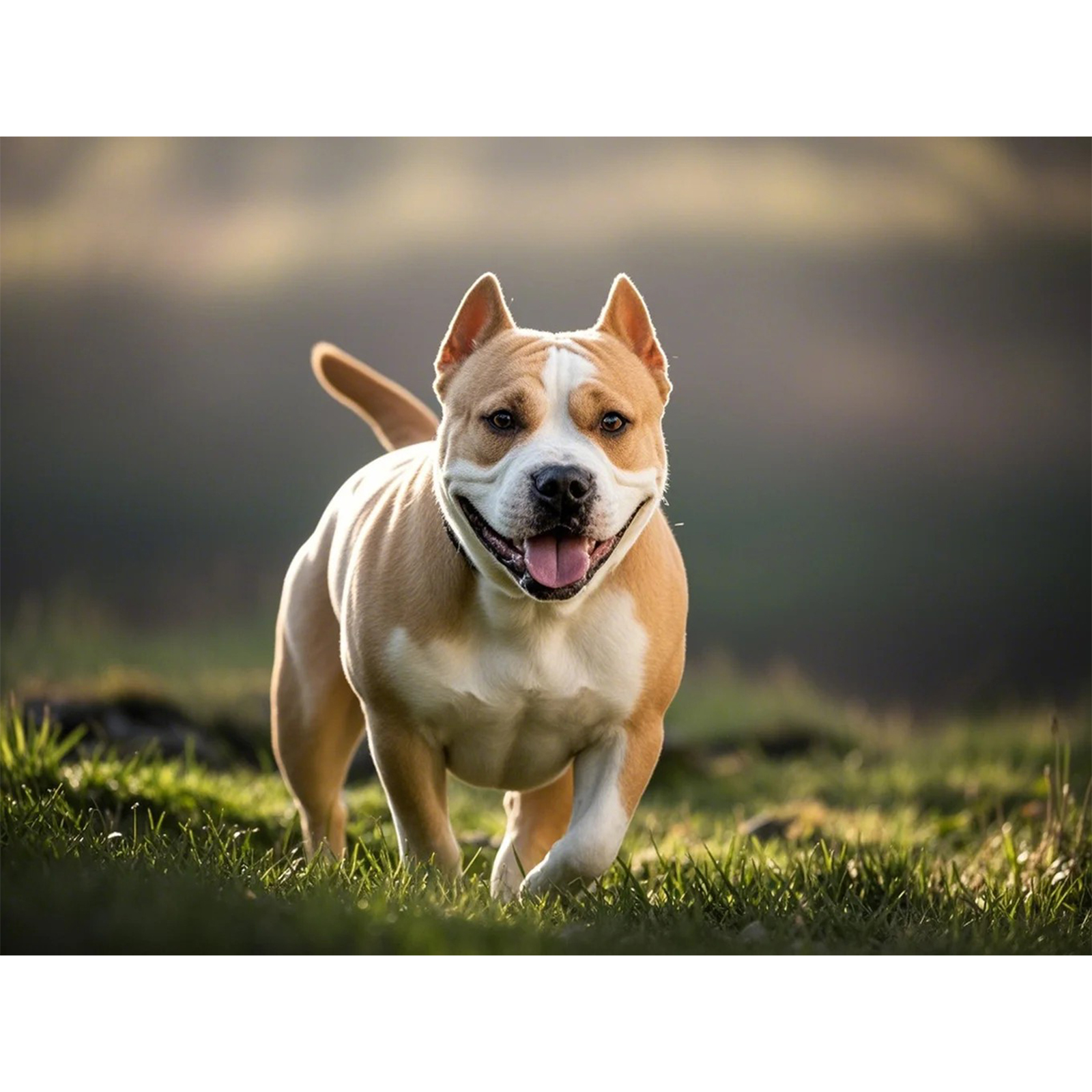 Diamond Dots Painting Fawn Staffordshire Bull Terrier 5D Diamond Art ...