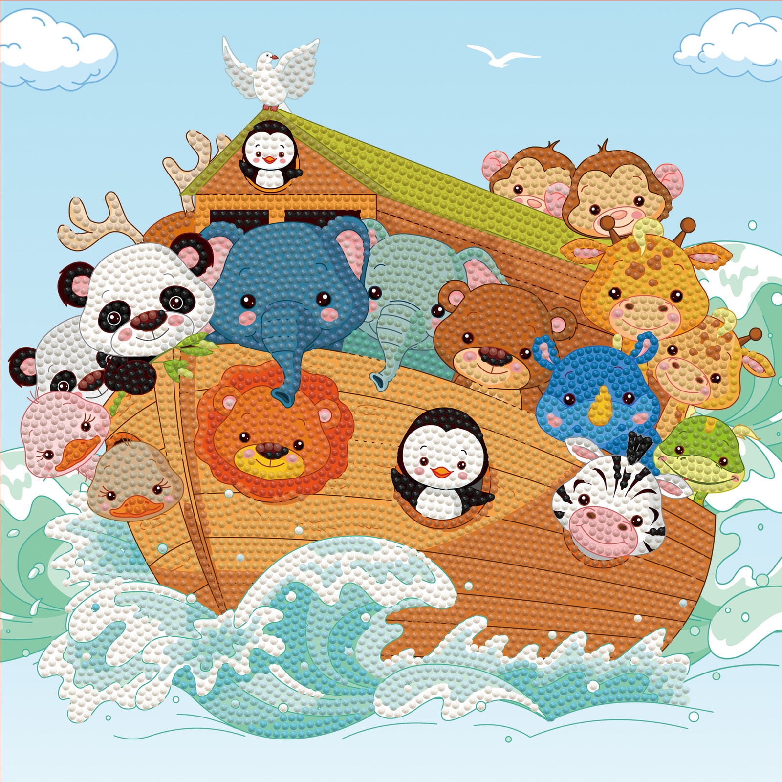 Diamond Dotz Animals Dotz Box Animal Diamond Painting Kits for Adults ...