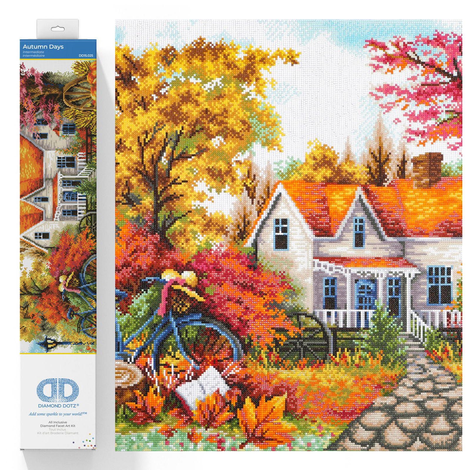 Diamond Dotz Autumn Days Diamond Painting Kits for Adults - Diamond Art ...