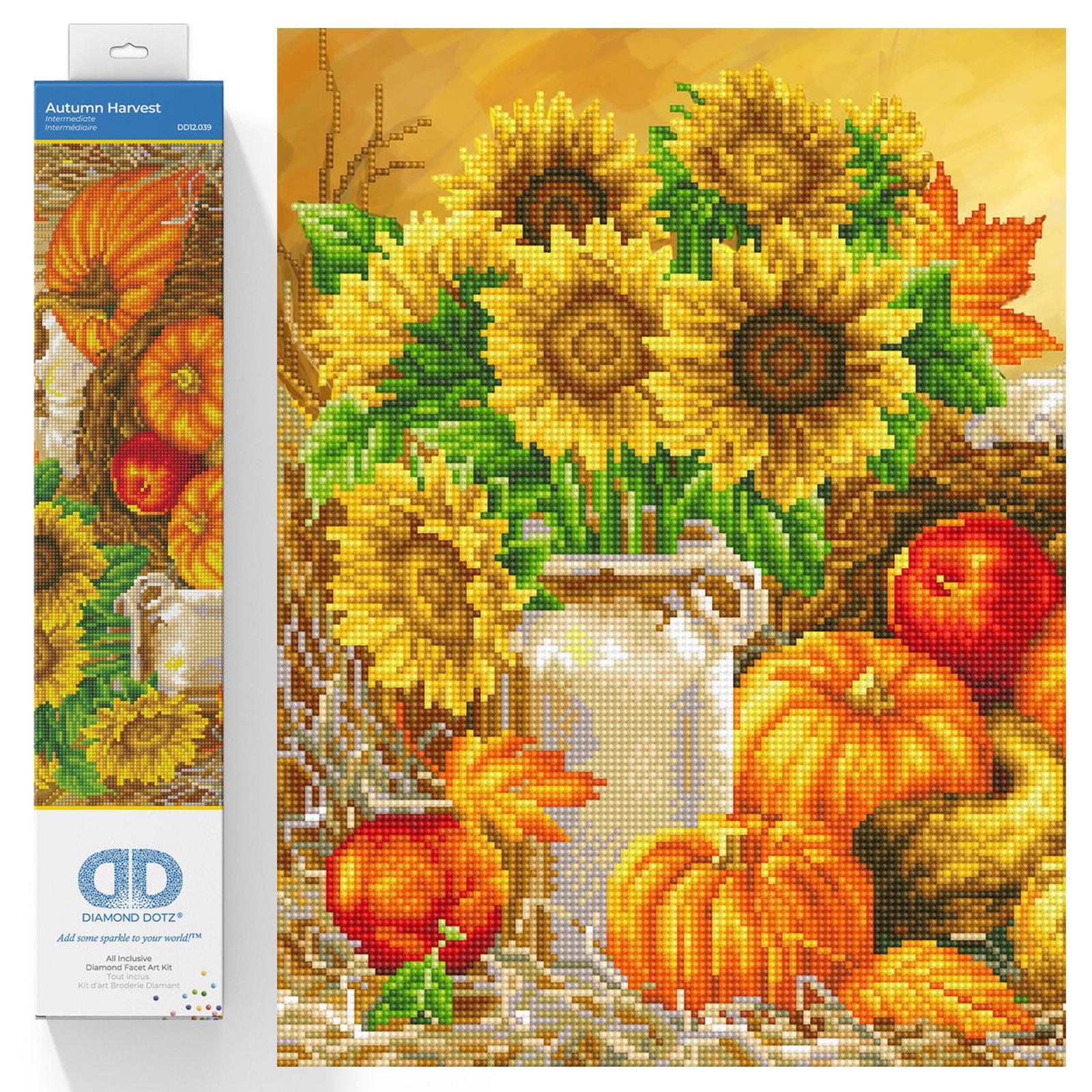 Diamond Dotz Autumn Harvest Diamond Painting Kits for Adults - Diamond ...