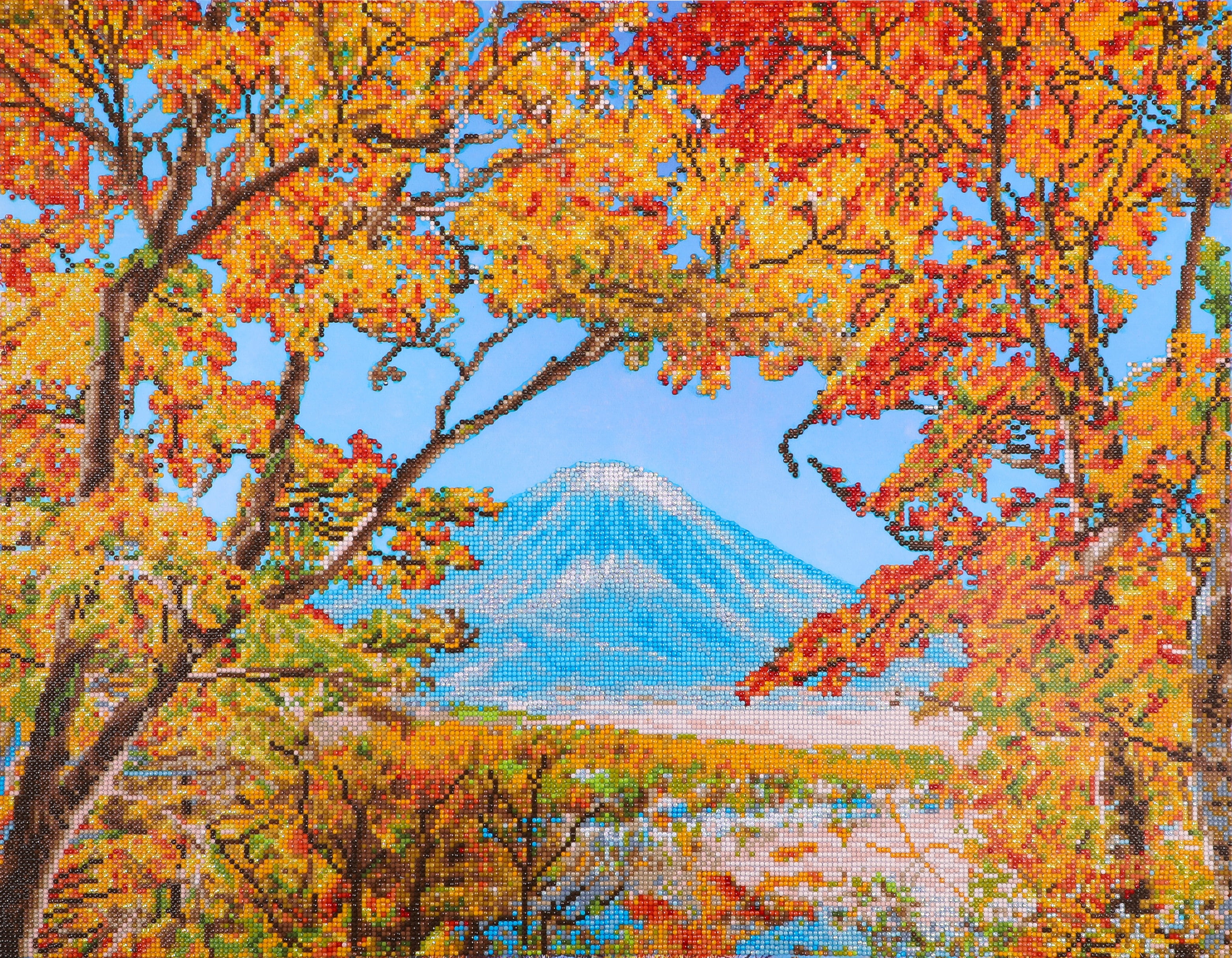 Diamond Dotz Autumn Mountain Landscape Diamond Painting Kits for Adults ...