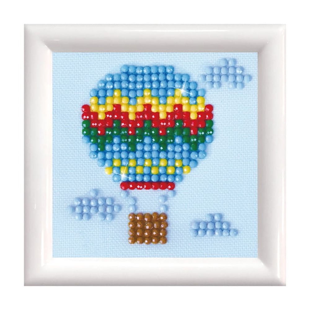 Diamond Dotz Up Up & Away Kit with Frame Balloon Diamond Painting Kits ...