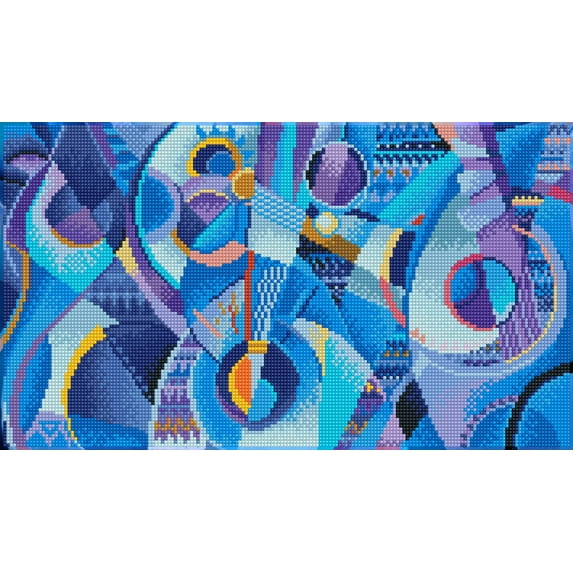 Diamond Dotz Blue Moods Diamond Painting Kits for Adults - Diamond Art ...