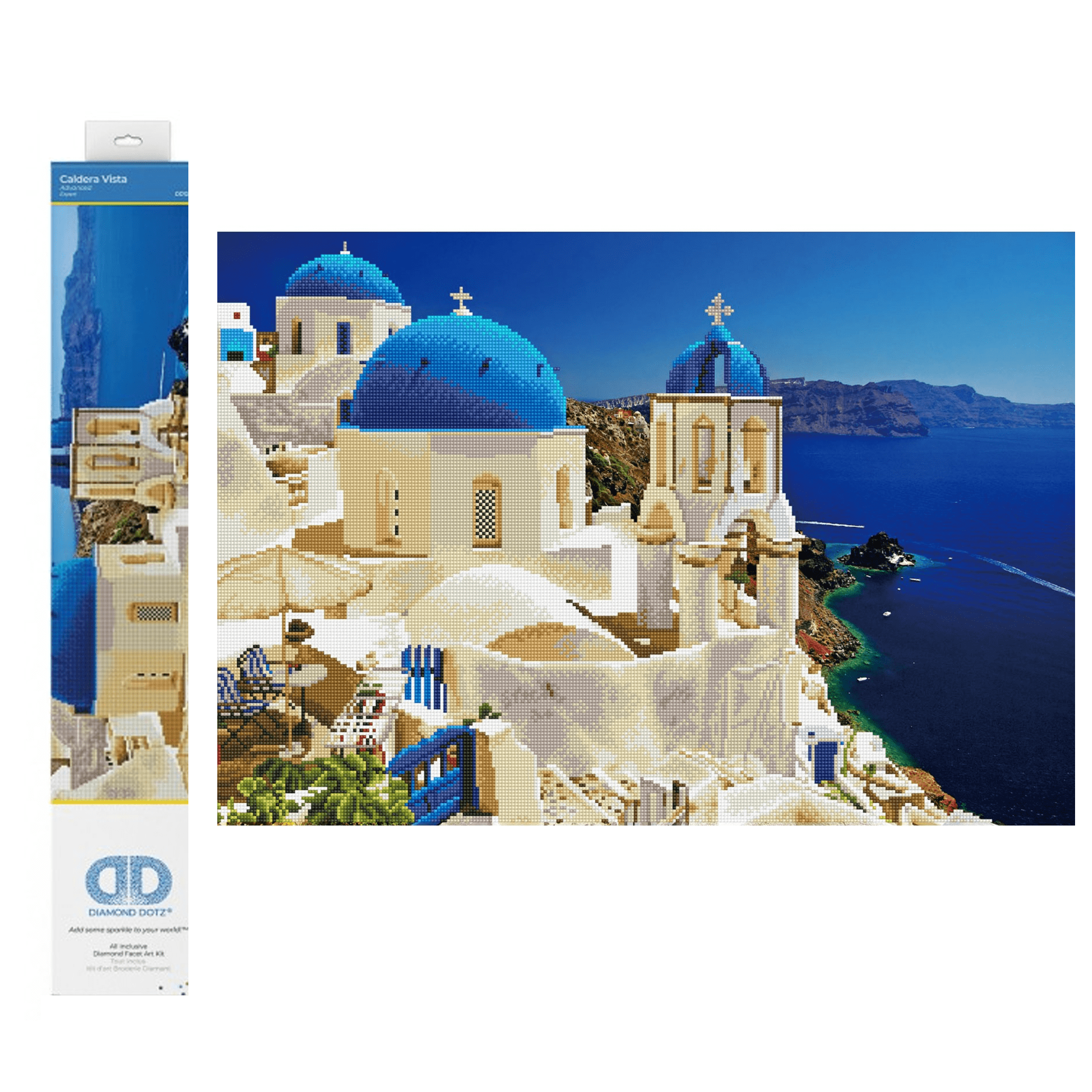 Diamond Dotz Caldera Vista Landscape Diamond Painting Kits for Adults ...