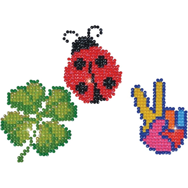 Diamond Dotz Diamond Magnets Facet Art Kit-Assorted Luck 3/Pkg ...