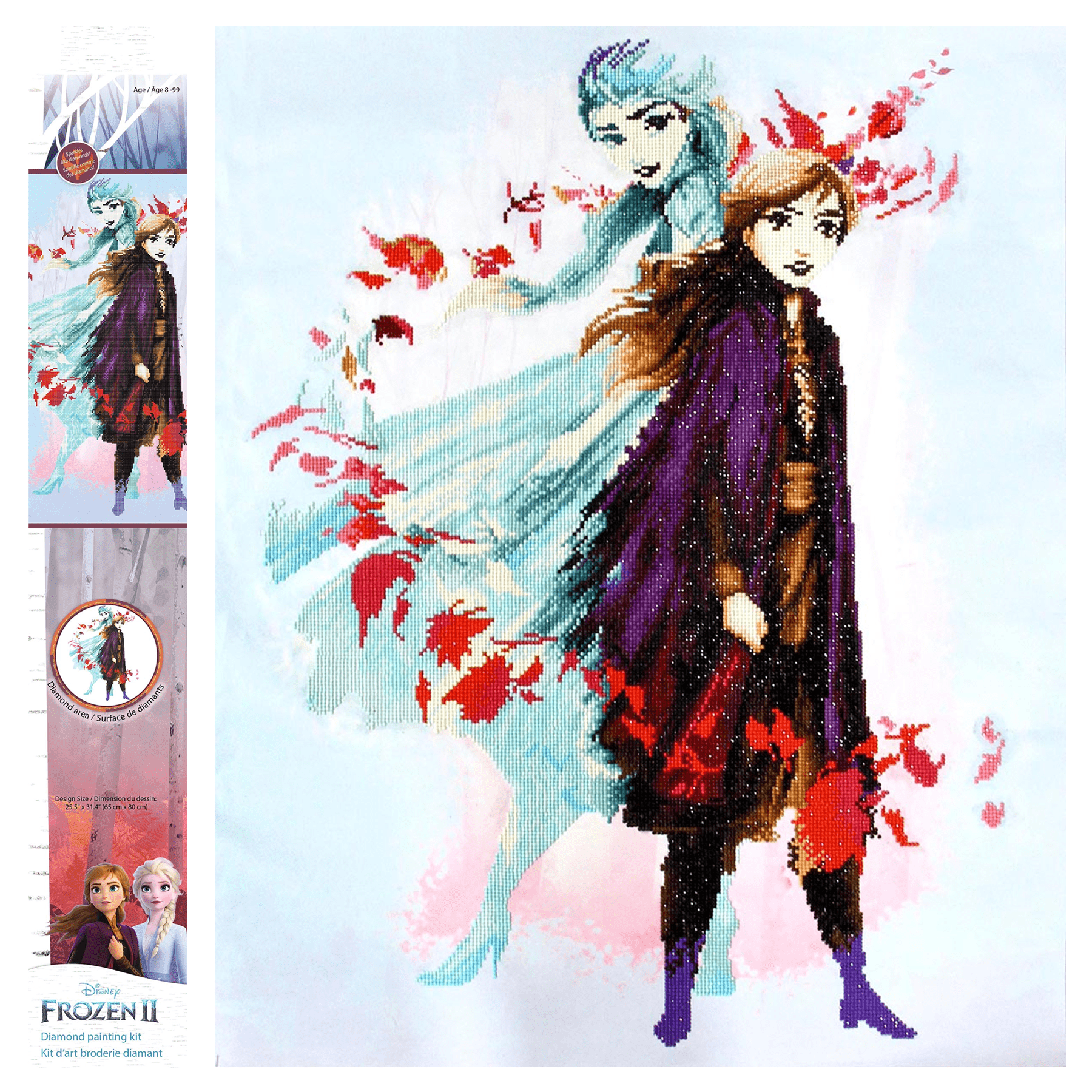 Diamond Dotz Disney Frozen Destiny Awaits Diamond Painting Kits for ...