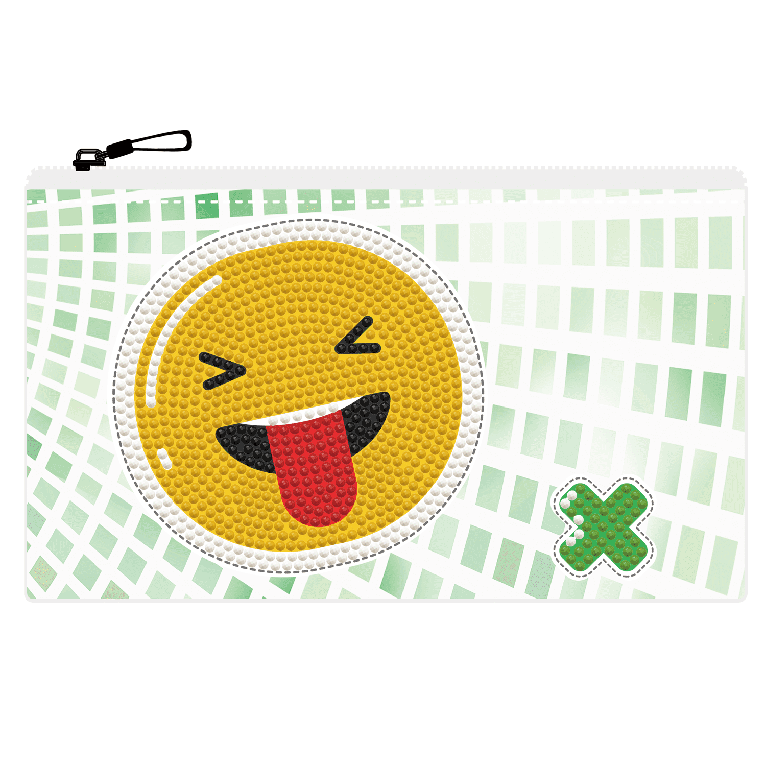Diamond Dotz Dotzies Happy Grin Zipper Pouch – Diamond Painting Bags ...