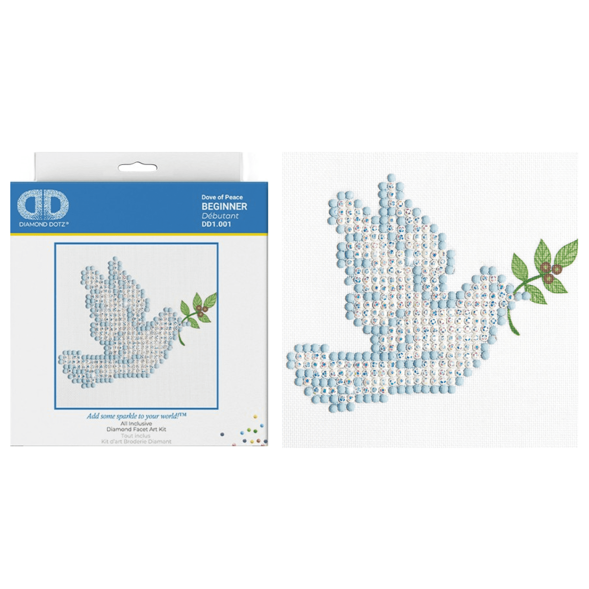 Diamond Dotz Dove of Peace Christmas Diamond Painting Kits for Adults ...