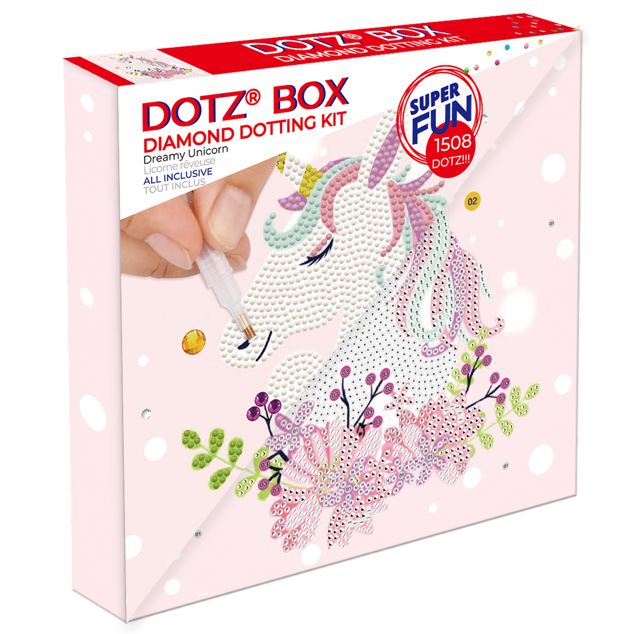 Diamond Dotz Dreamy Unicorn Dotz Box Animal Diamond Painting Kits for ...