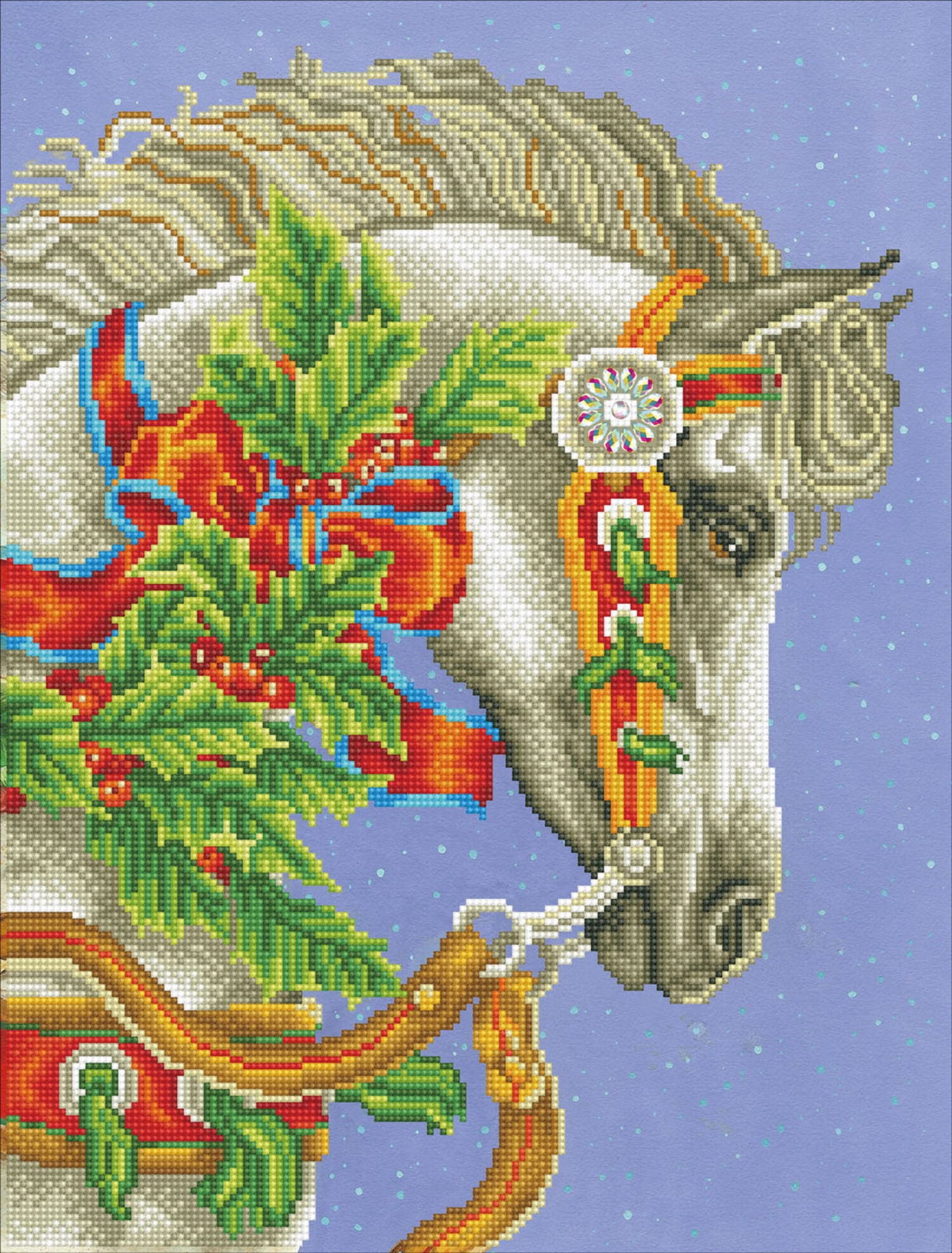 Diamond Dotz Festive Canter Horse Diamond Painting Kits for Adults ...