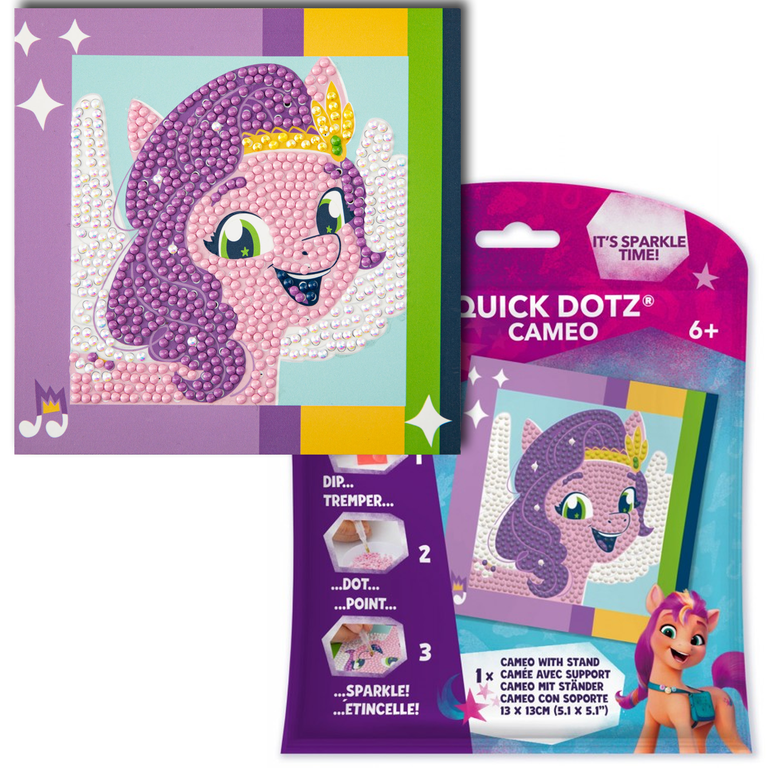 Diamond Dotz But First Sparkle! My Little Pony Diamond Painting Kits ...