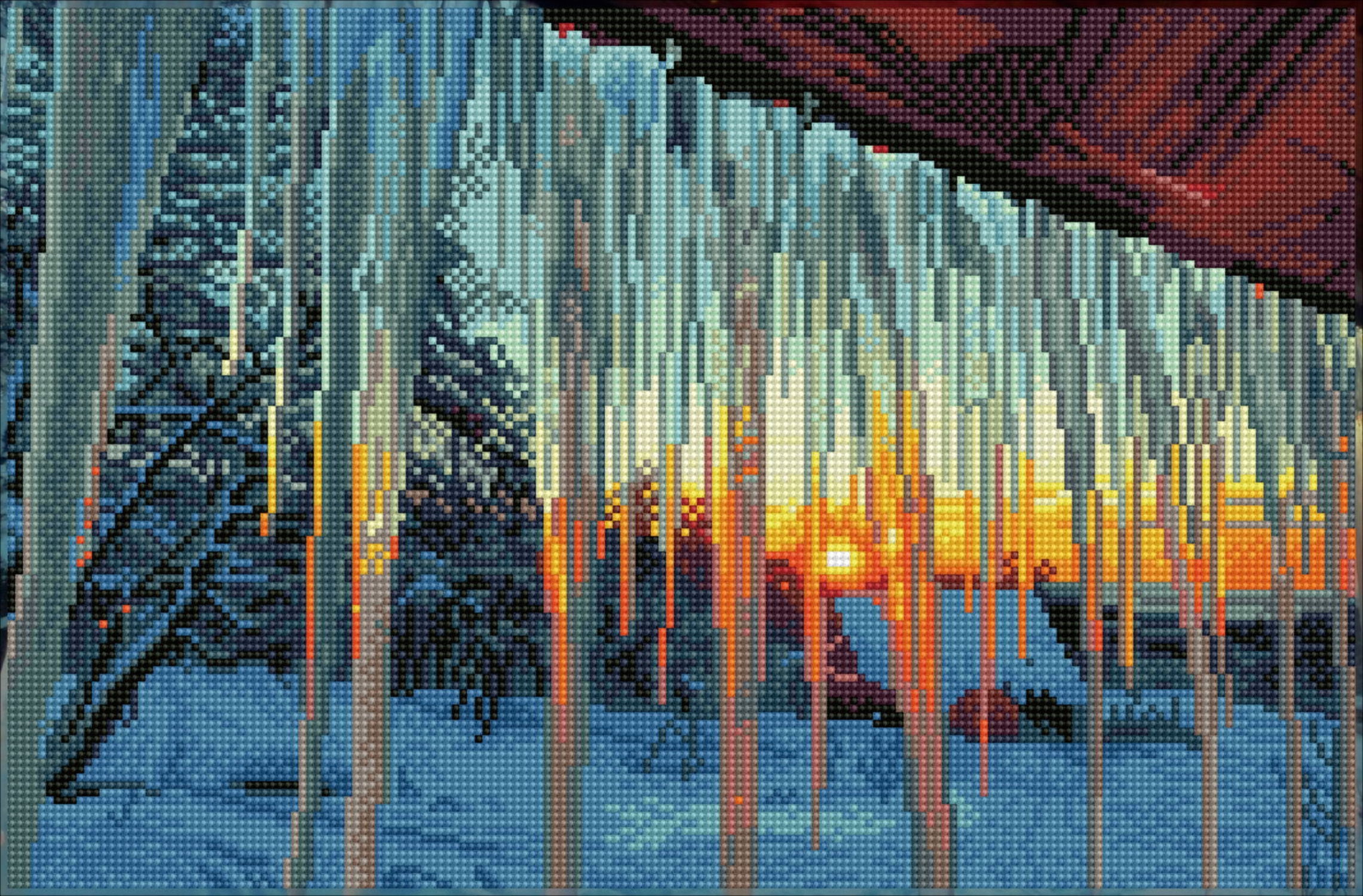 Diamond Dotz Frosty Morn Diamond Painting Kits for Adults - Diamond Art ...