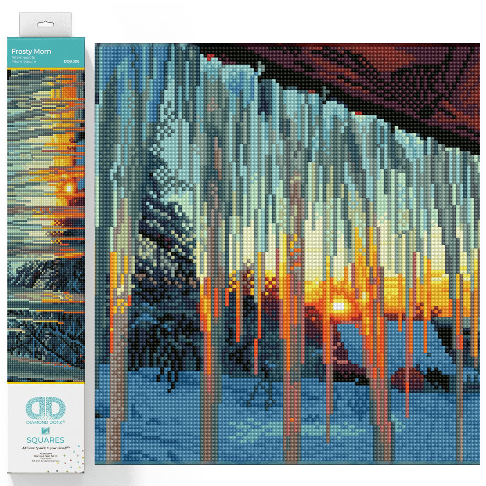 Diamond Dotz Frosty Morn Diamond Painting Kits for Adults - Diamond Art ...
