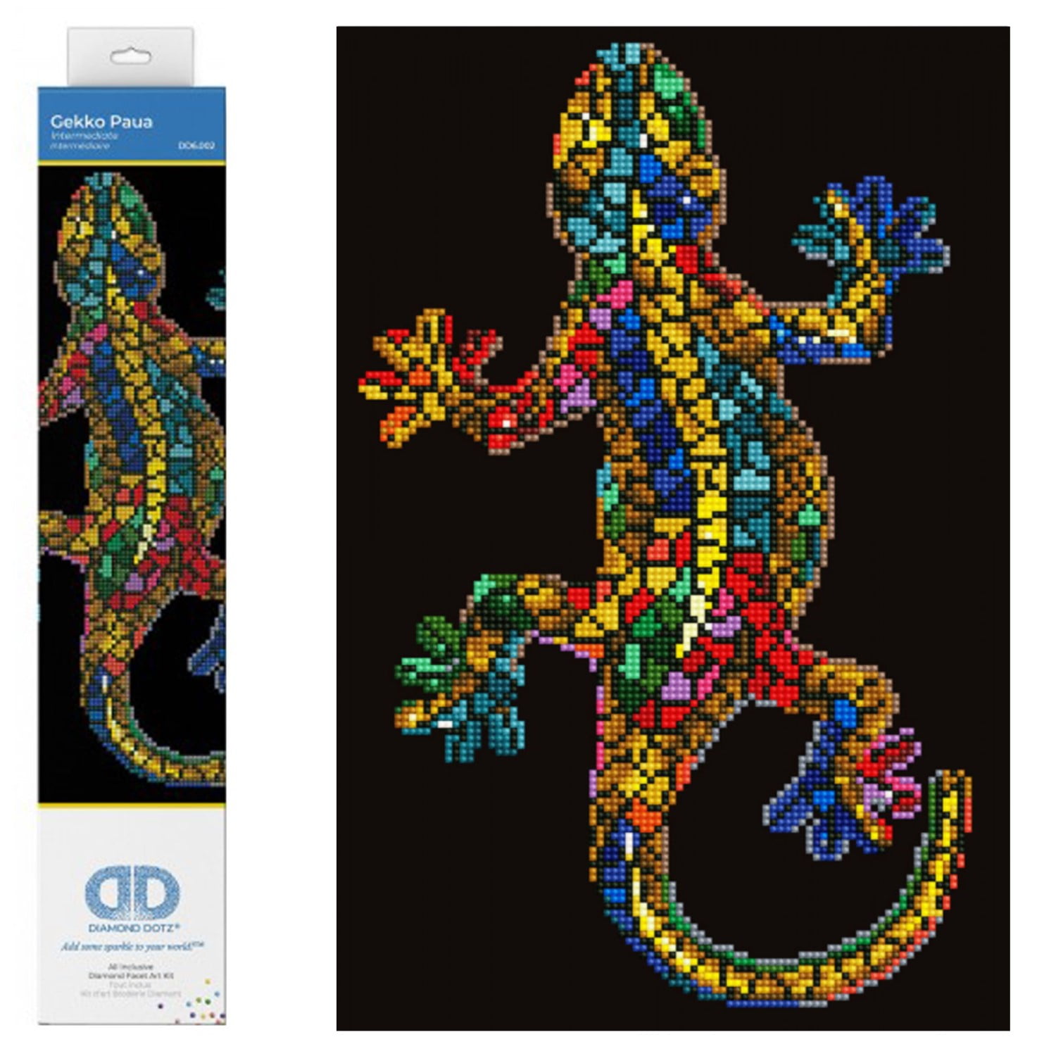 Diamond Dotz Gekko Paua Diamond Painting Kits for Adults - Diamond Art ...
